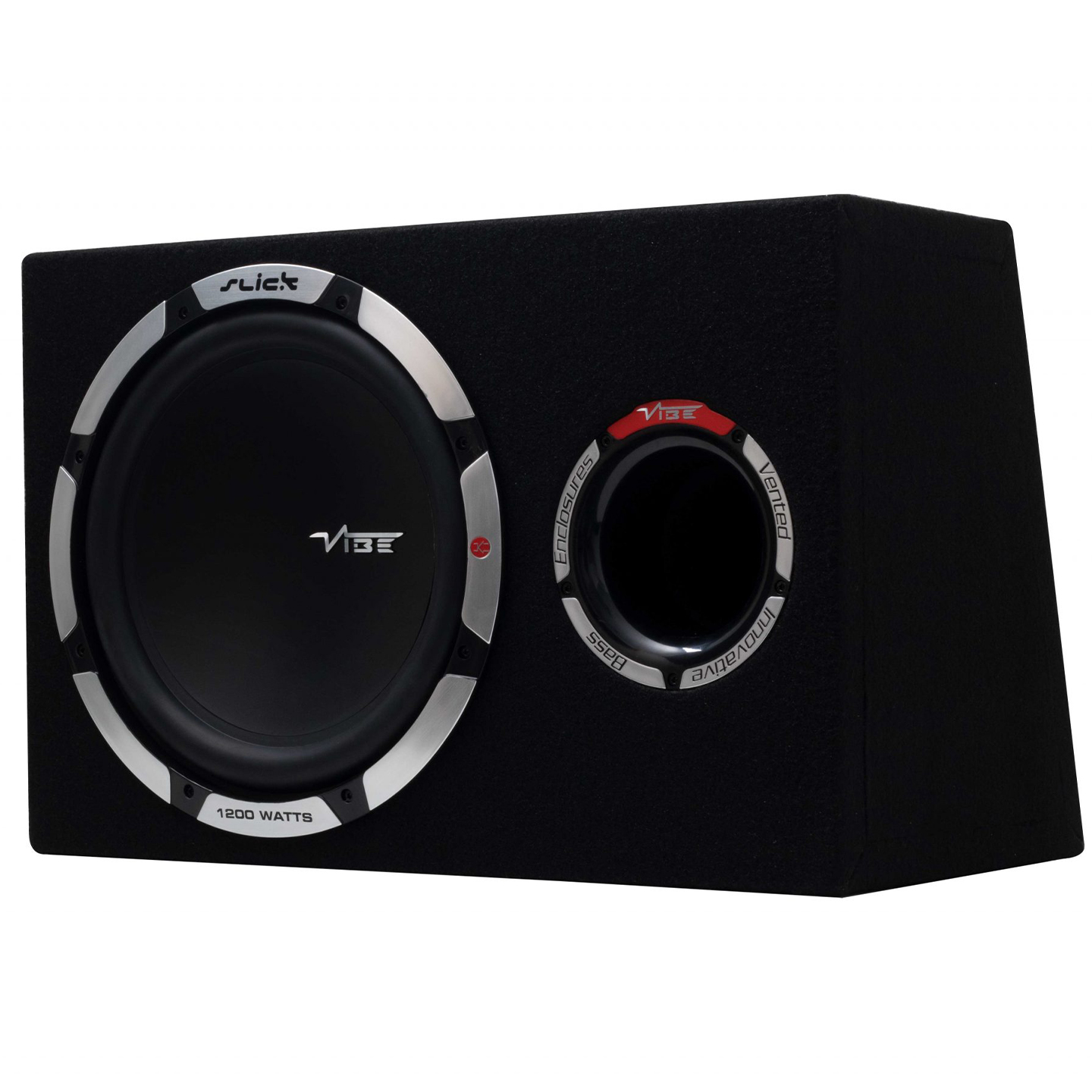 Vibe Slick V12-V2 12" 1200 Watt Bass Subwoofer Enclosure | SBR Pro Sound