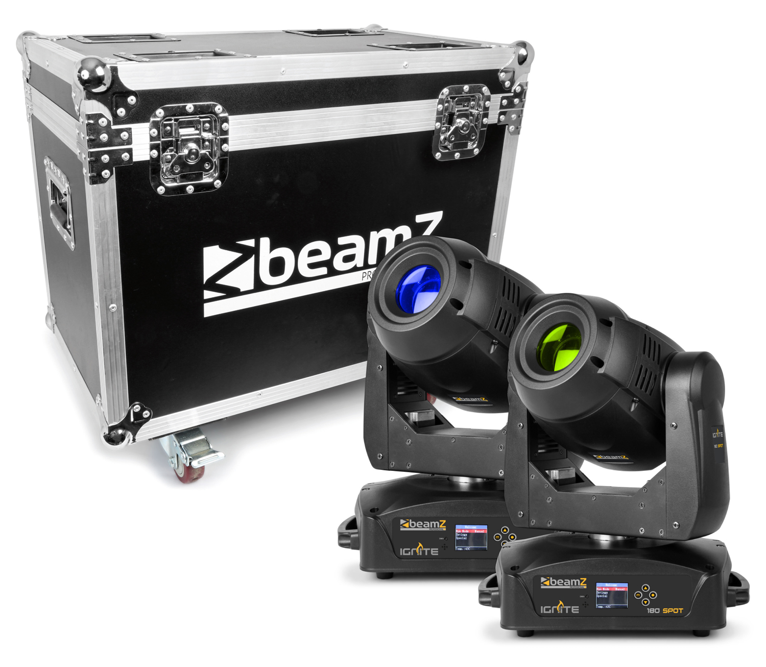 beamZ 150.370 IGNITE180S LED Spot Moving Head Pair | SBR Pro Sound