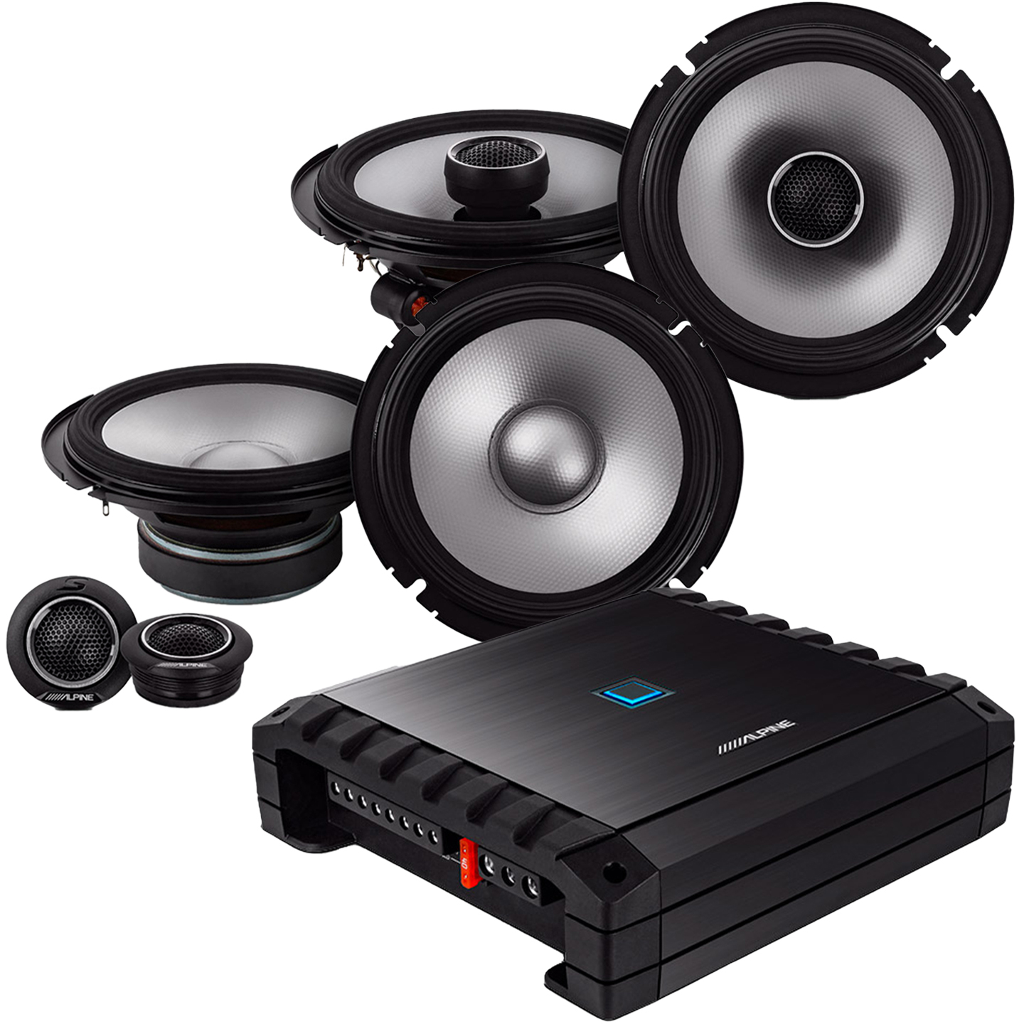 Alpine S-Series S2-S65 Speaker Combo - Next Generation 6.5-Inch Hi-Res ...