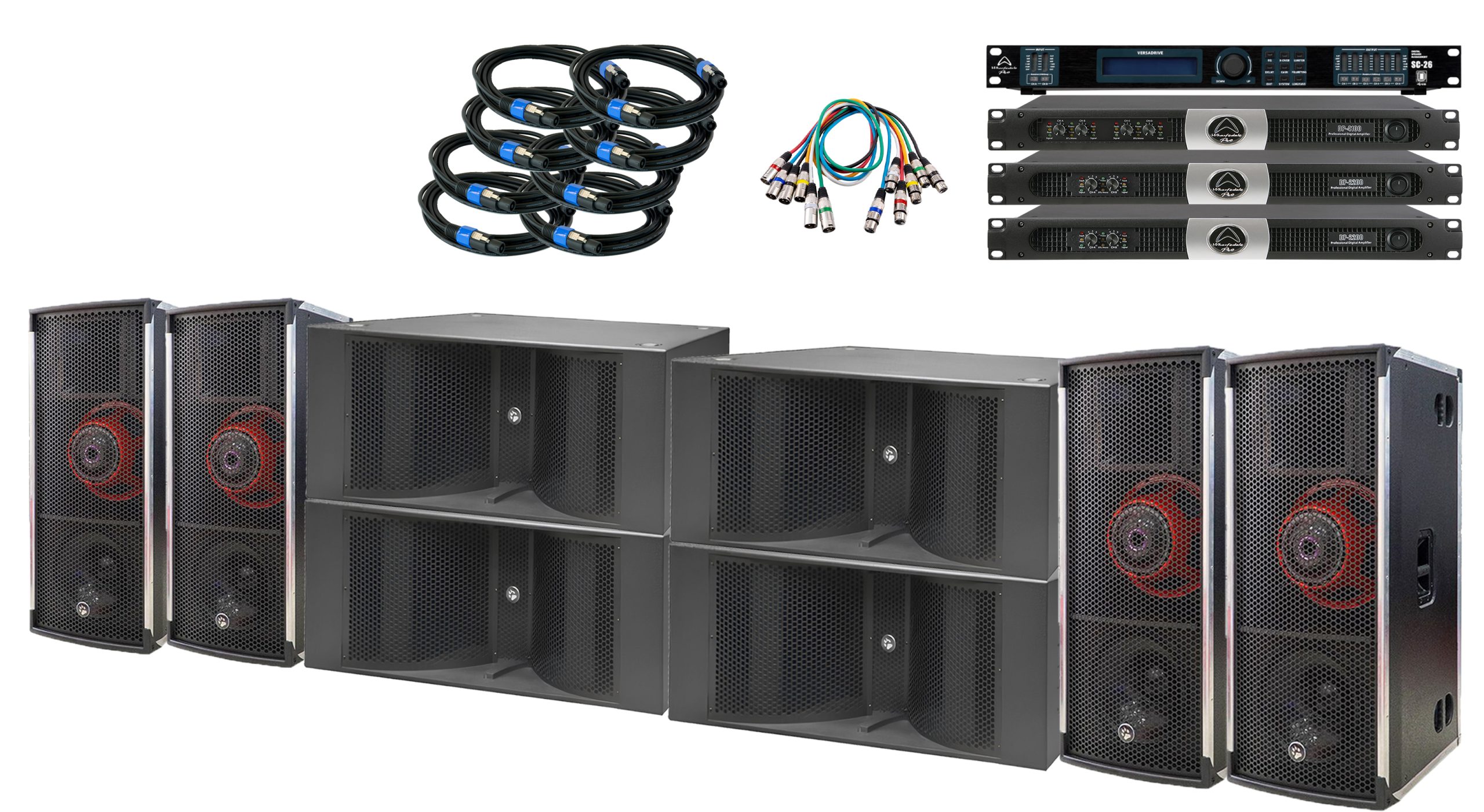 Cat King Pro Speakers Bundle | SBR Pro Sound Cat King Pro Stadium Combo
