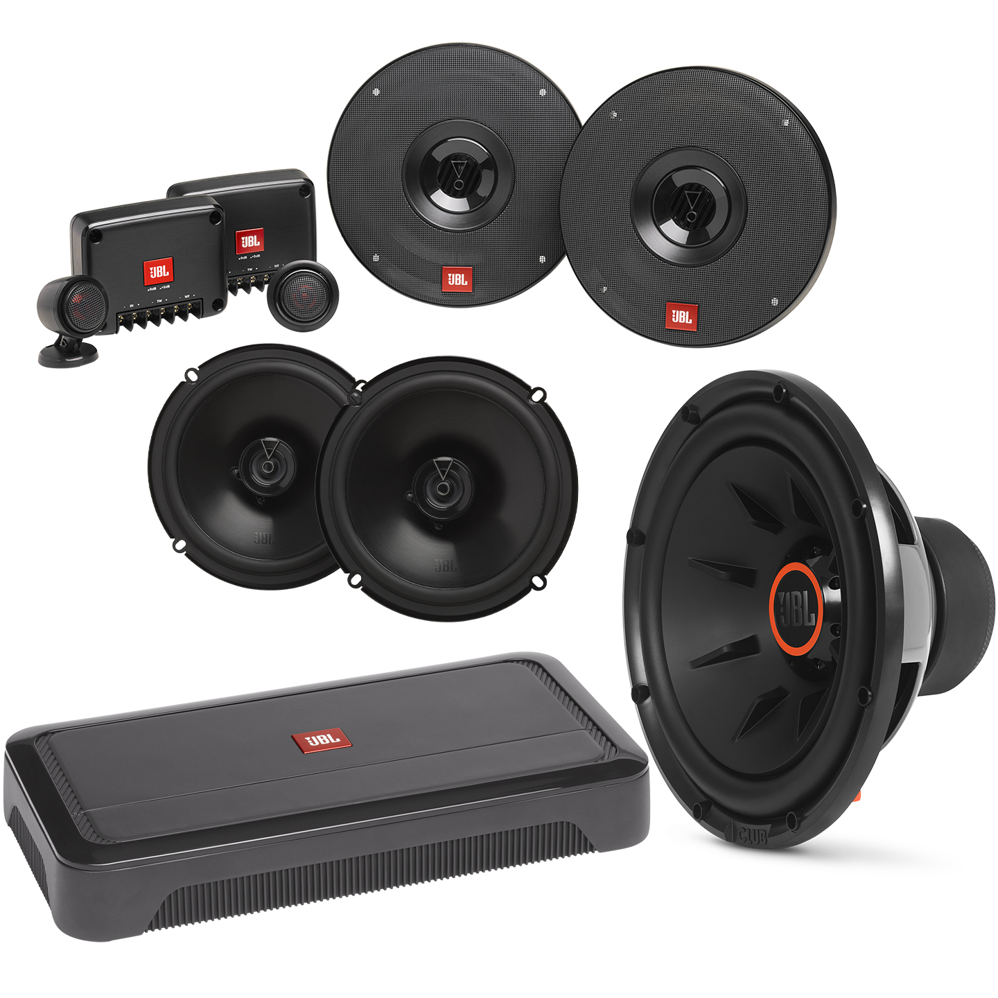 JBL Club Series Complete Speaker & Subwoofer System | SBR Pro Sound