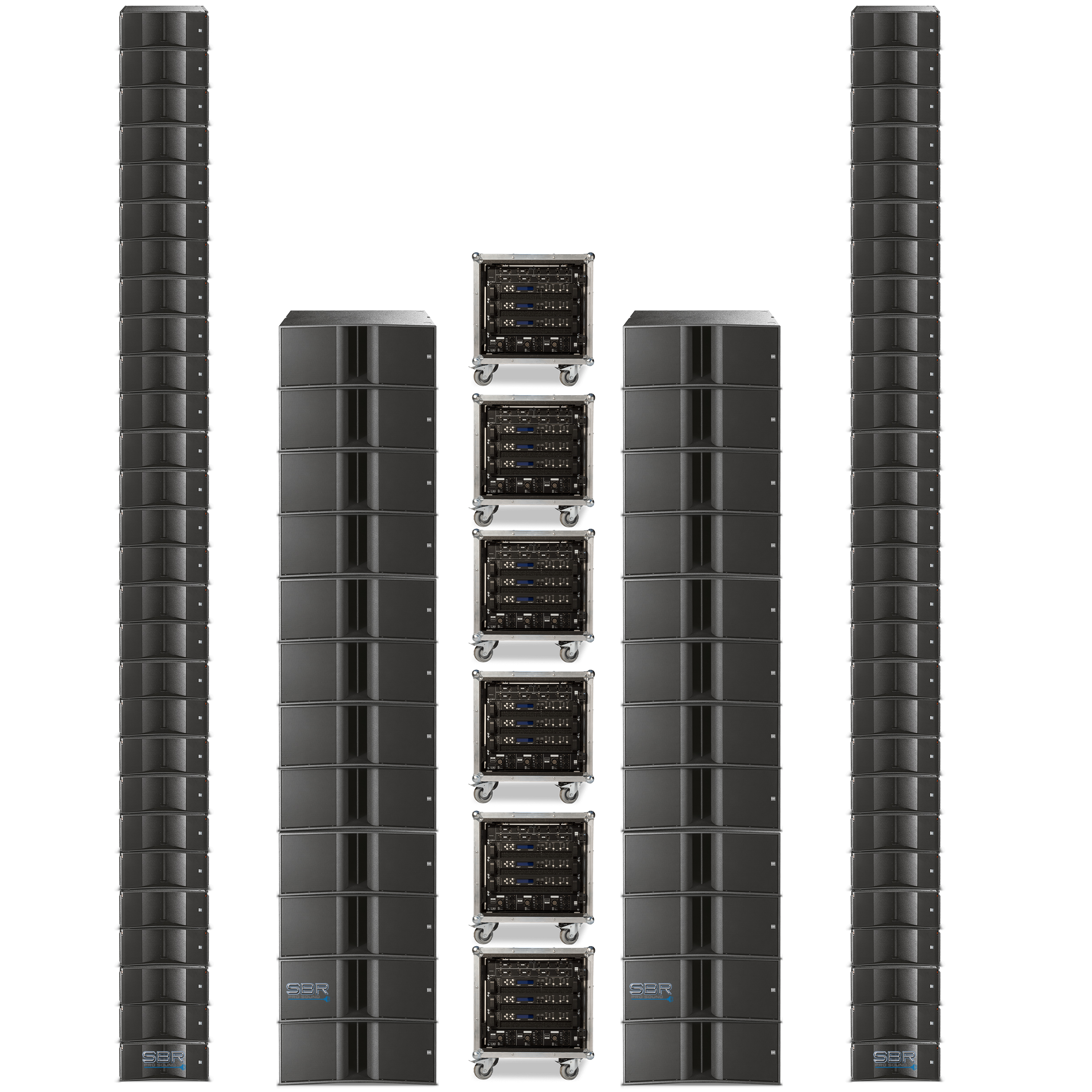 FBT MYRA Complete Line Array System For Large Venues | SBR Pro Sound