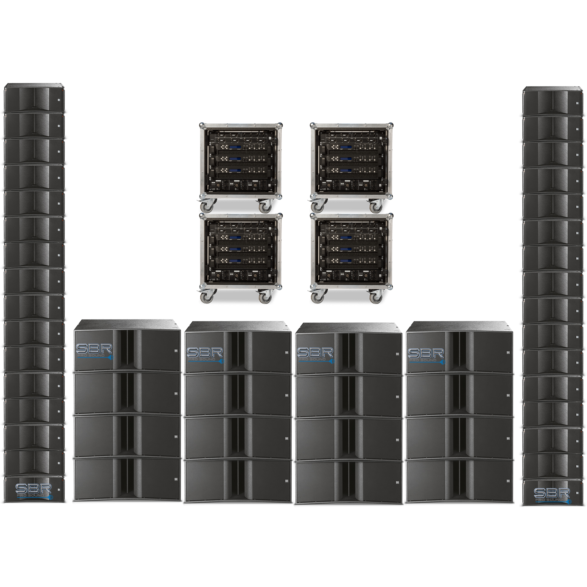FBT MYRA Complete Line Array System For Medium Venues | SBR Pro Sound