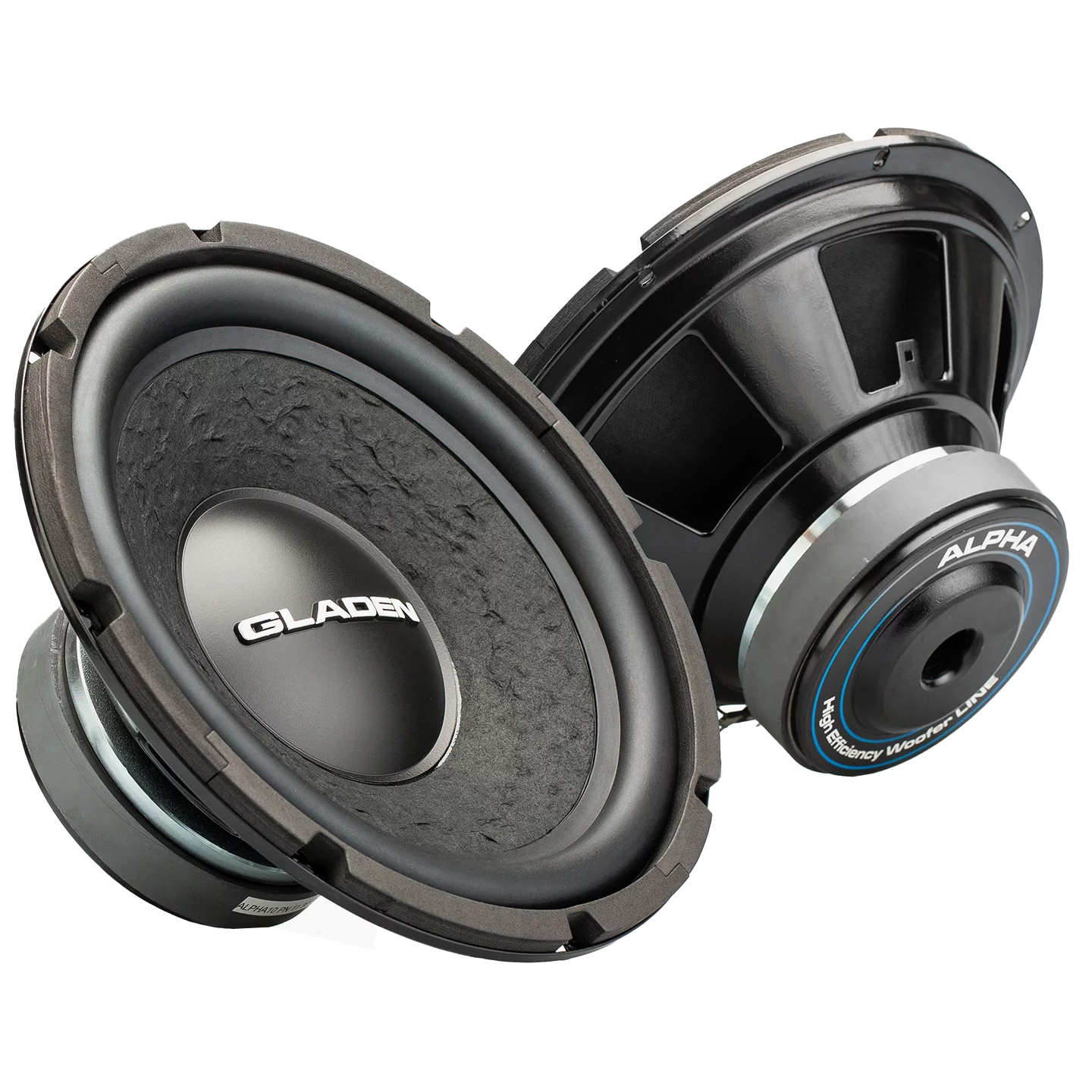 Gladen Alpha 10 10" 150Watt RMS 4-Ohm SVC Subwoofer | SBR Pro Sound