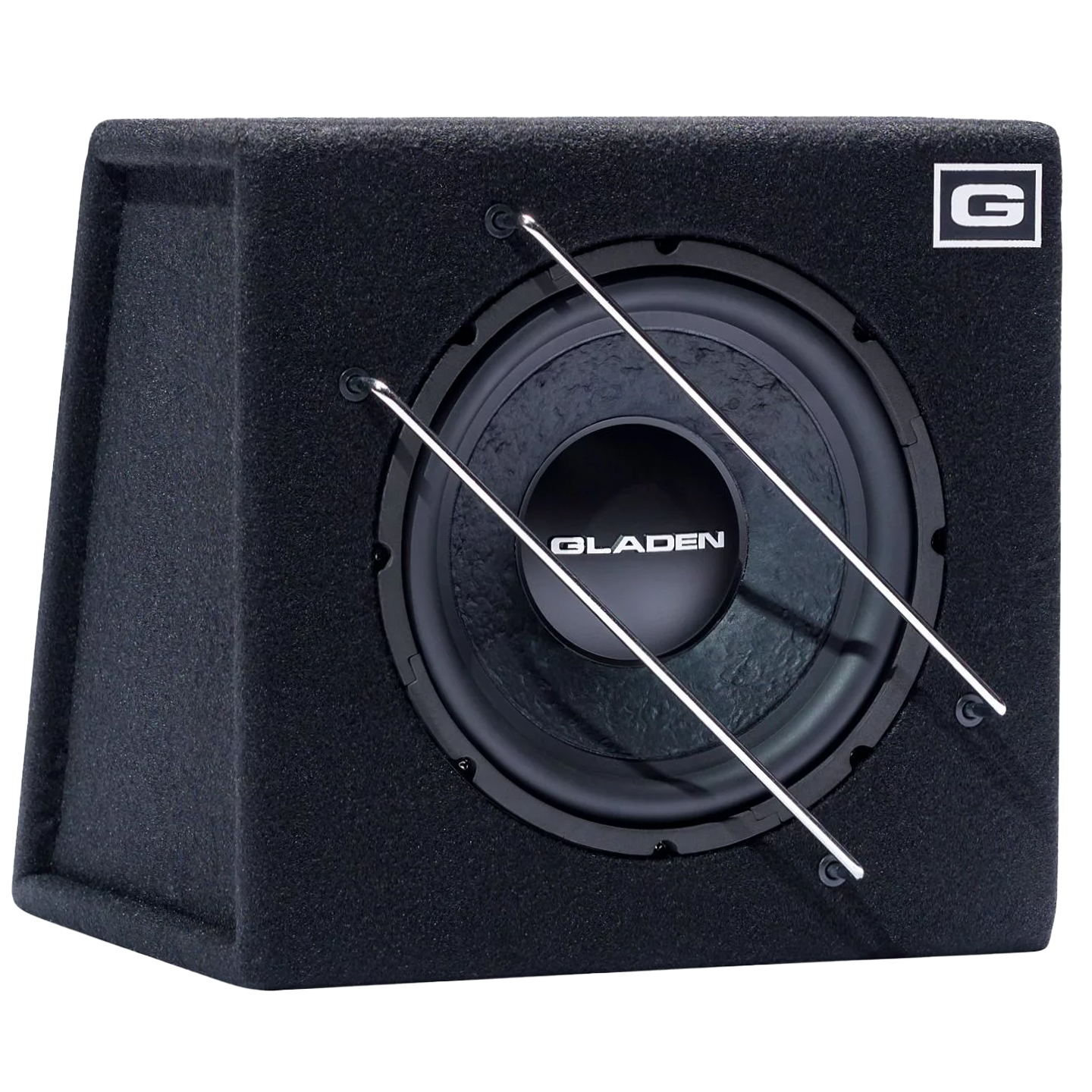 Gladen Alpha 10 SB 10" 150Watt RMS 4-Ohm Loaded Enclosure| SBR Pro Sound