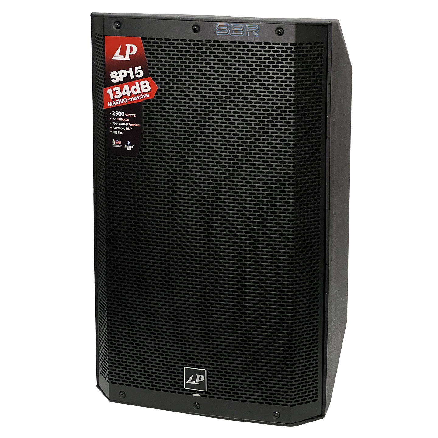 Lane Pro SP15A MKII 15" 500Watt RMS Powered Speaker | SBR Pro Sound