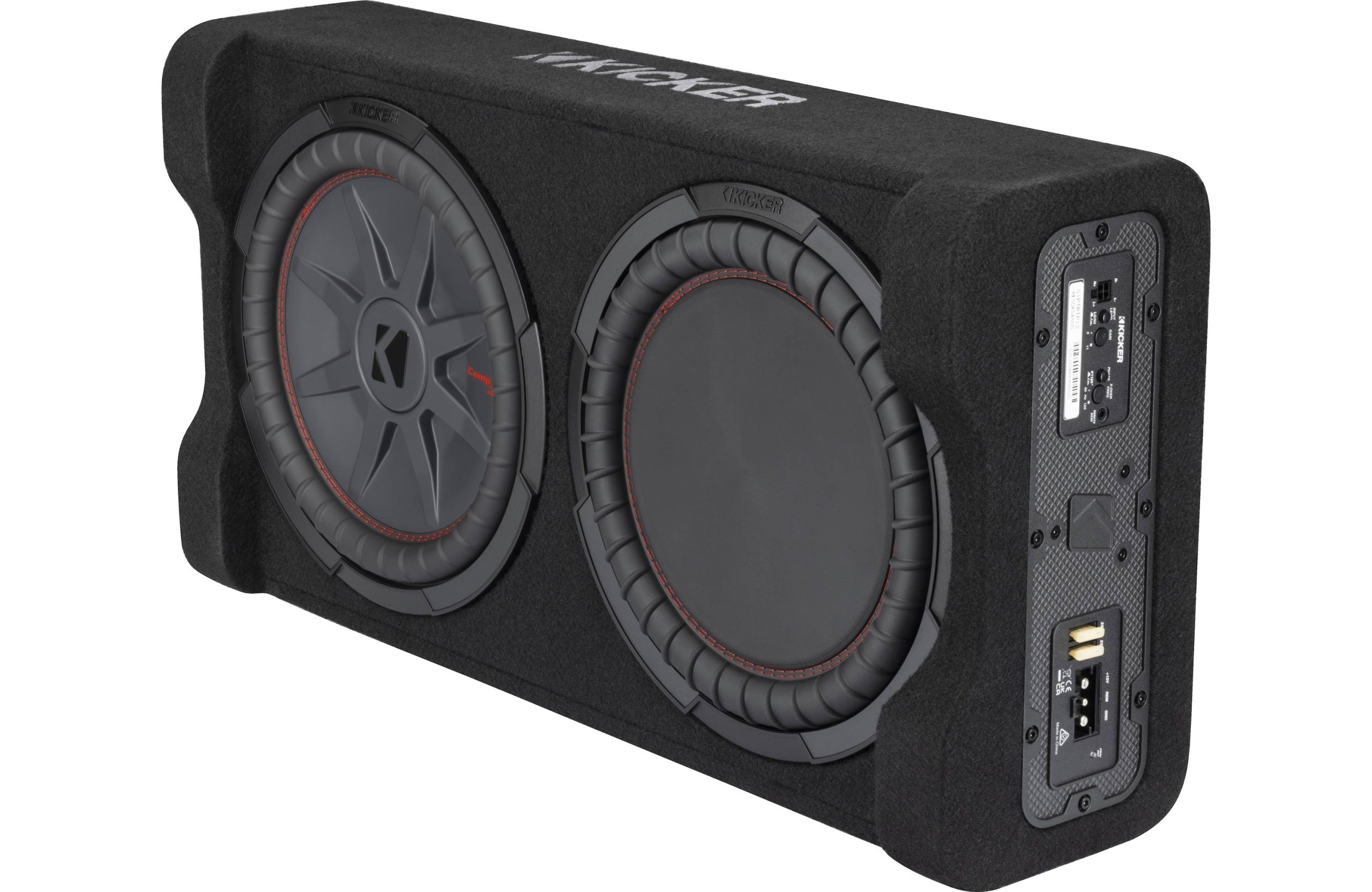 Kicker CompRT 51PTRTP10 10" Powered Down-Firing Enclosure | SBR Pro Sound