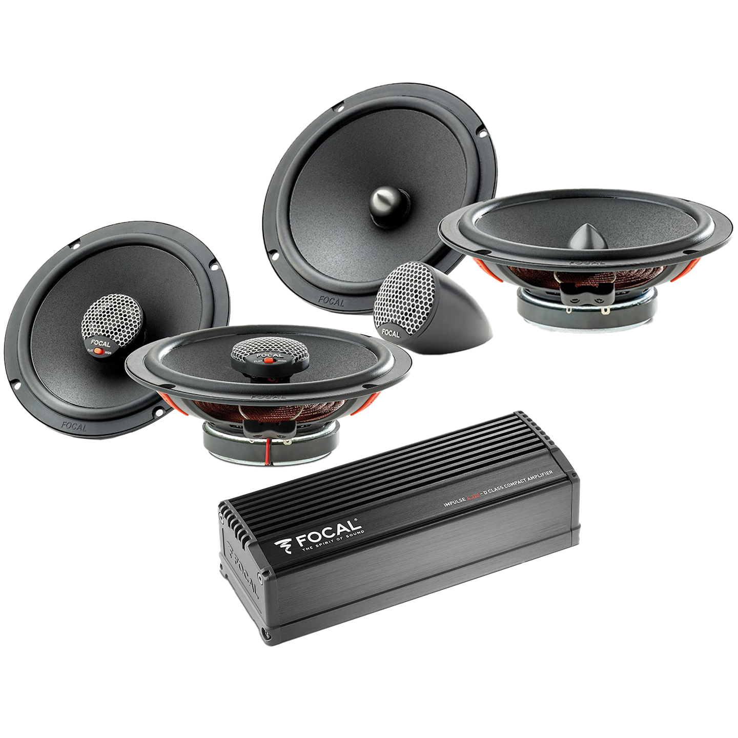 Focal Universal 165 Combo - 6.5-Inch Speaker + Amplifier System | SBR ...