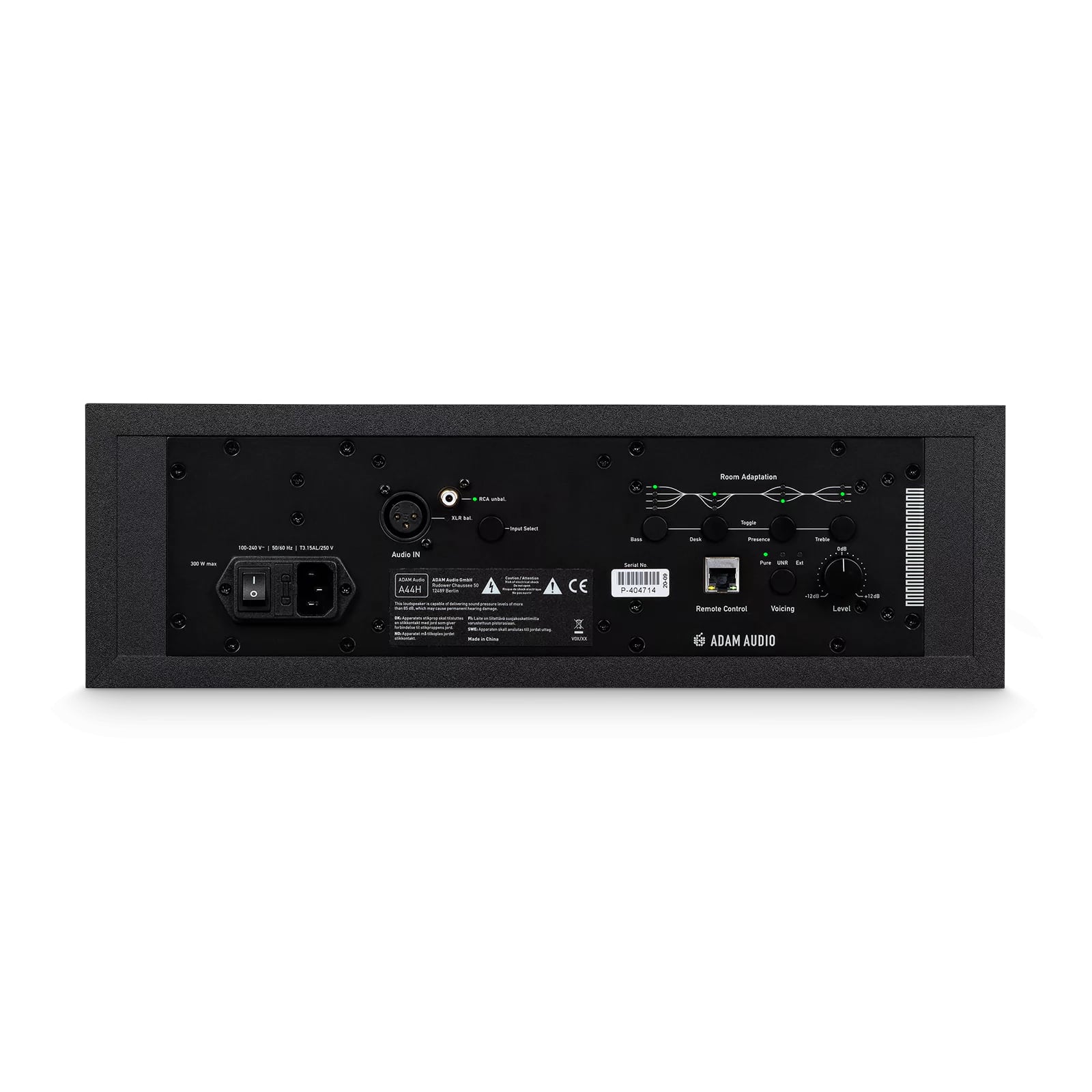 Adam Audio A44H A-Series Dual 4" Active Nearfield Studio Monitor | SBR ...