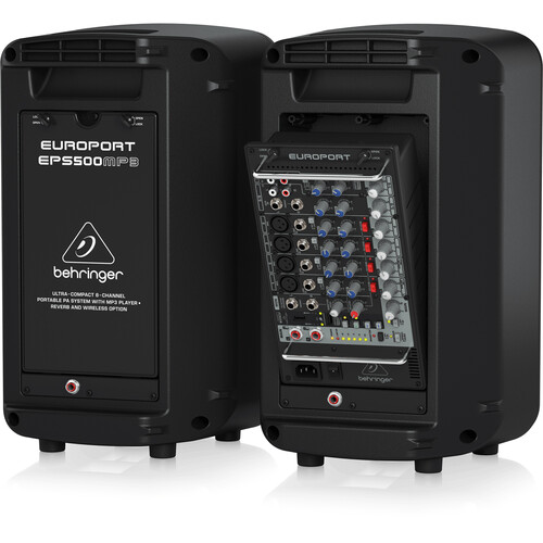 Behringer EPS500 - 500W 8-Channel Portable PA System | SBR Pro Sound