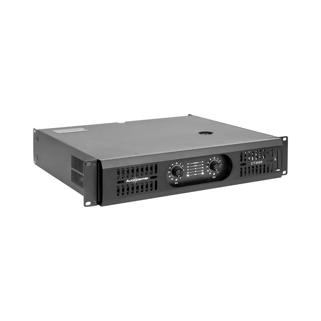 Audiocenter CT3600 Professional 2-Channel Power Amplifier | SBR Pro Sound