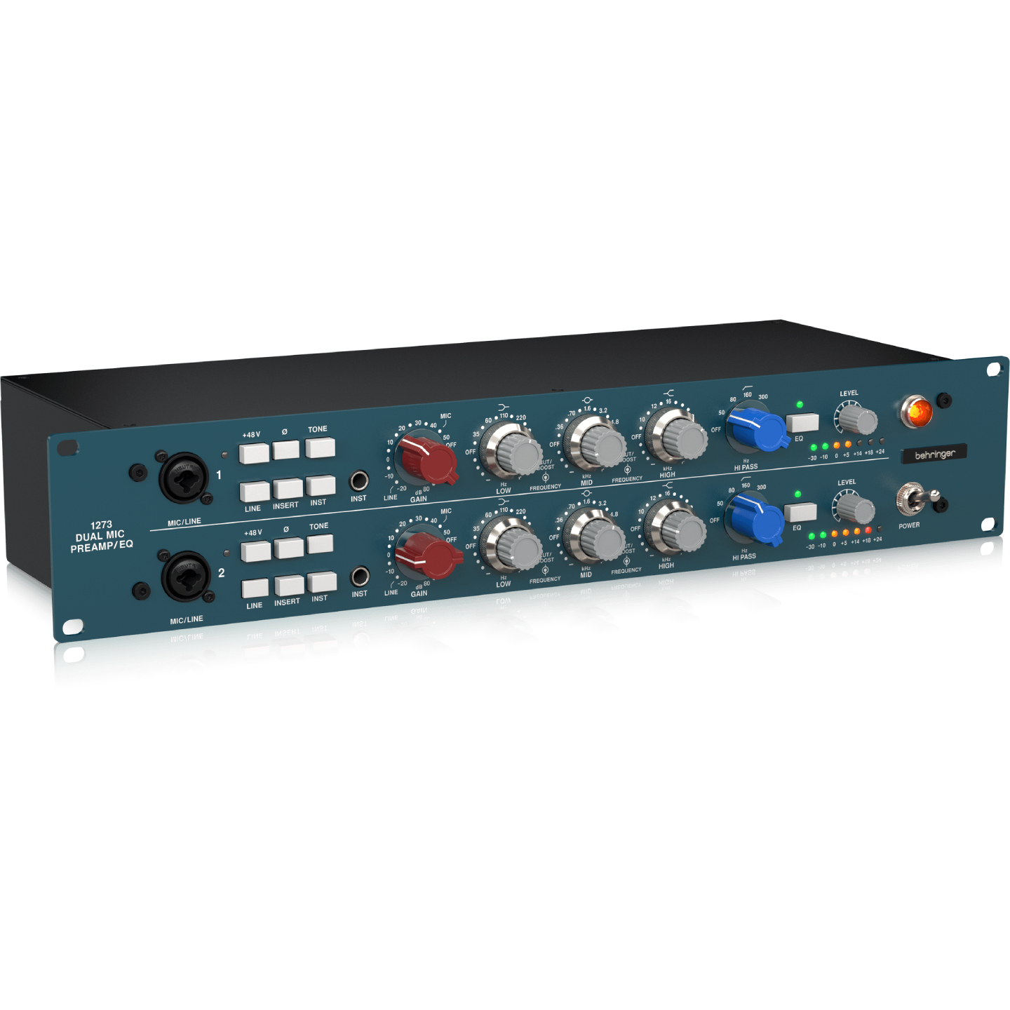 Behringer 1273 2-Channel Microphone Preamplifier And Equalizer | SBR ...