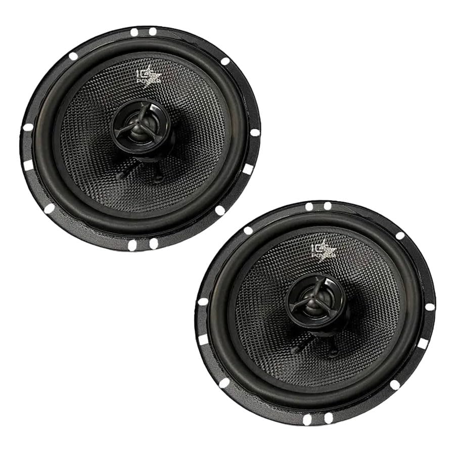 Ice Power IP-C652X – Cyclone Series 6.5-Inch 2-Way Coaxial Speakers ...