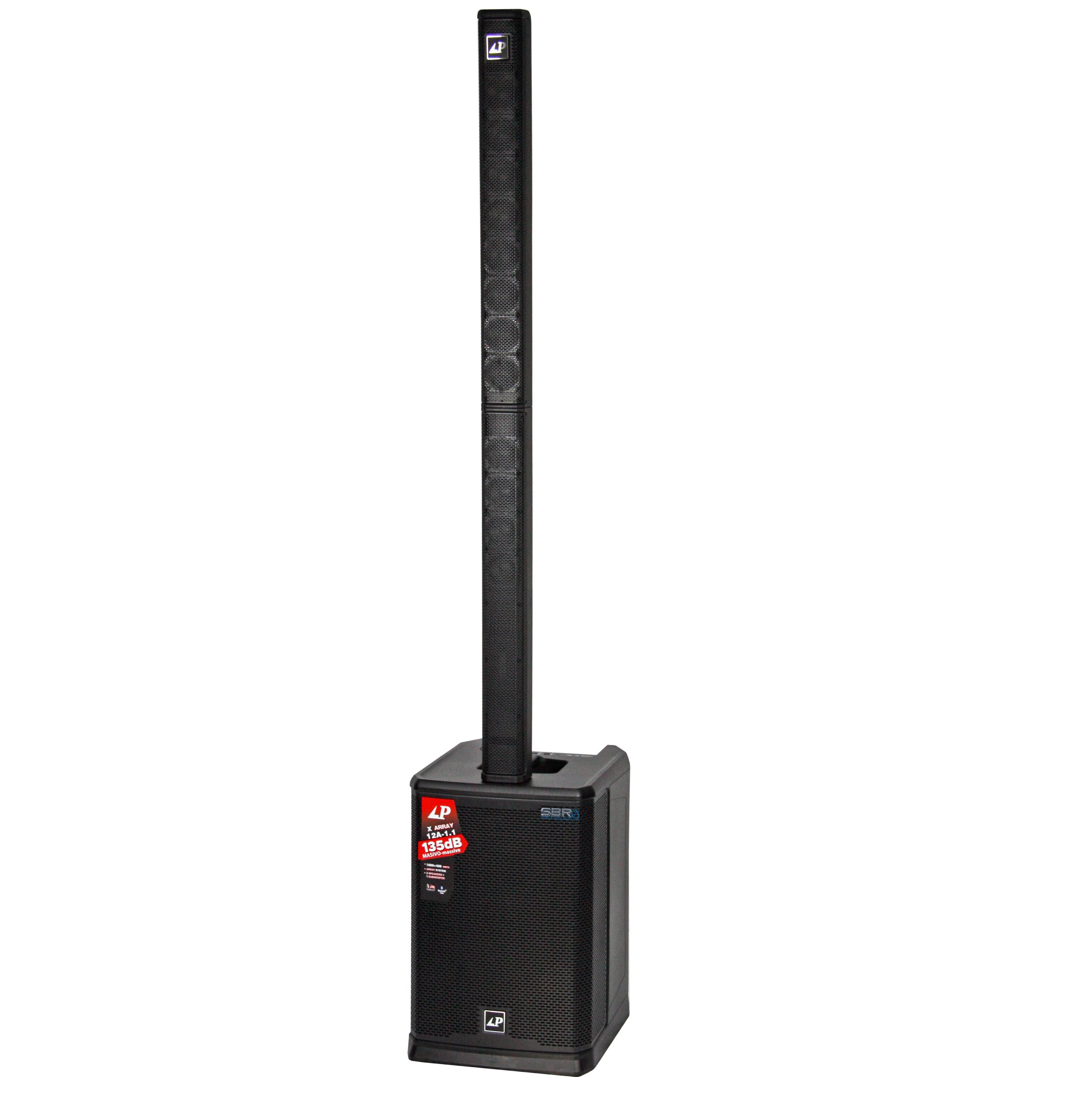 Lane Pro X-Array 12A 12" Powered Column Array Speaker System | SBR Pro Sound