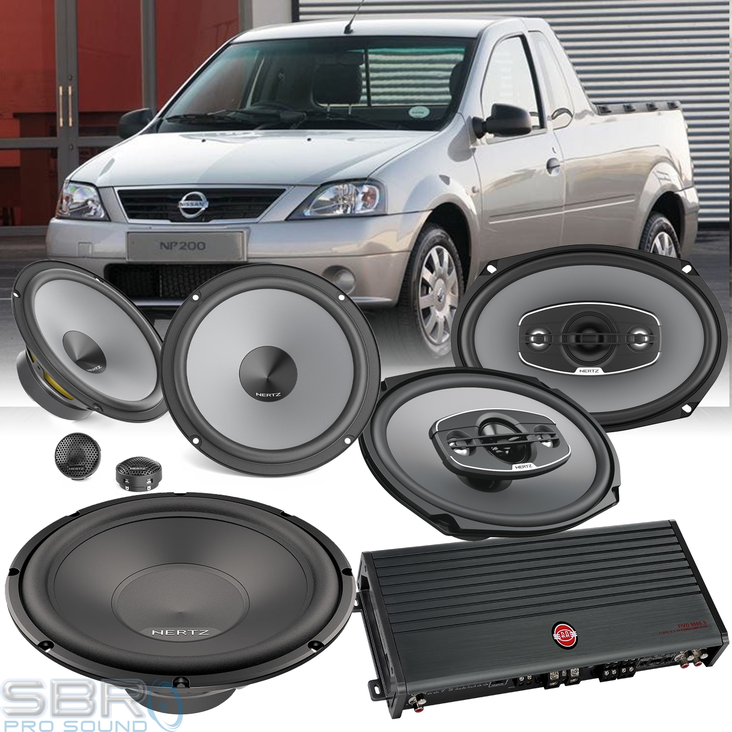 Stage 1 - Nissan NP200 | SBR Pro Sound