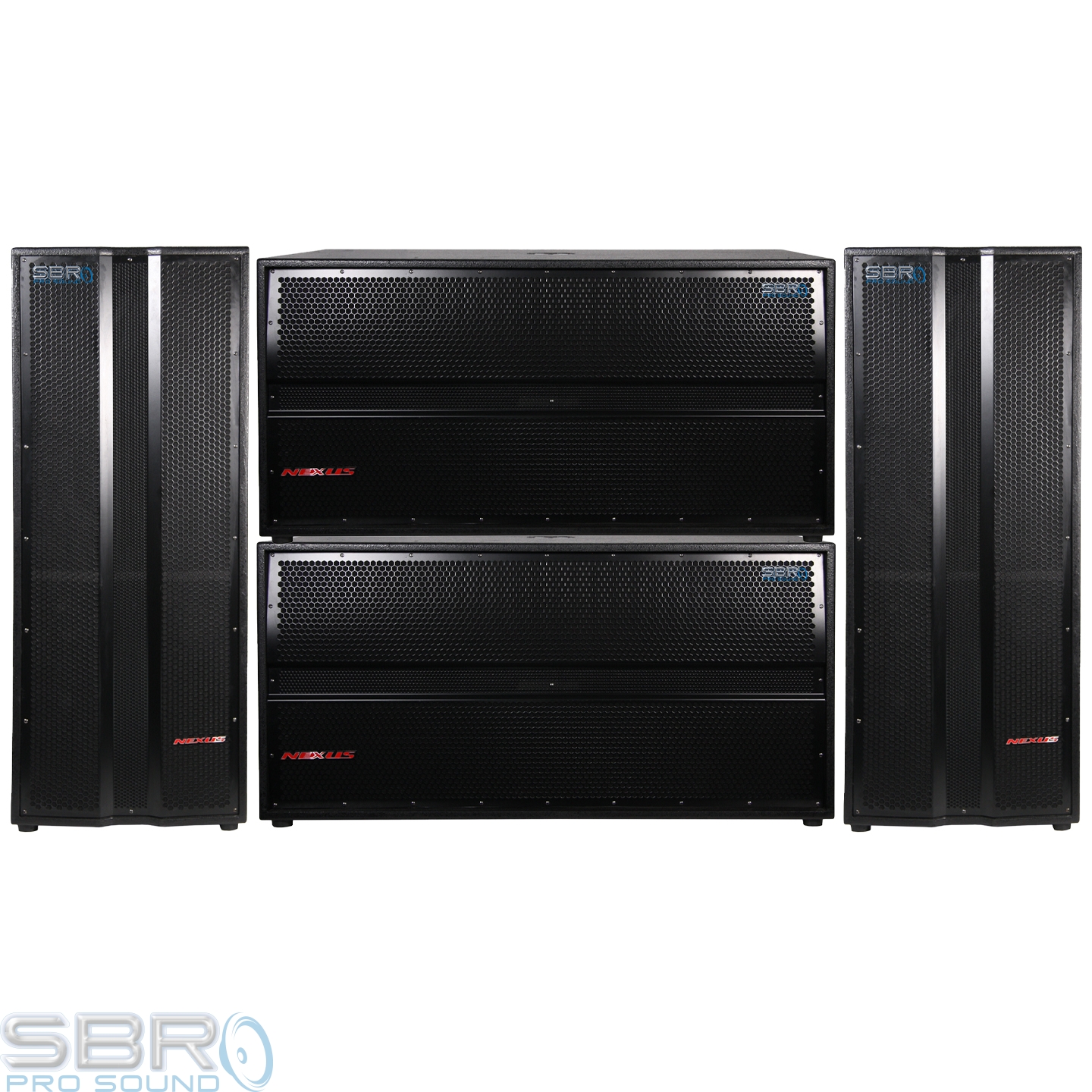 Nexus PRO MKII Dual Loudspeaker PA Speaker System | SBR Pro Sound