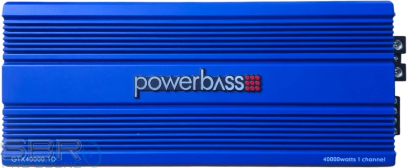 PowerBass GTX40000.1D - GTX Series Class D Monoblock Amplifier| SBR Pro ...