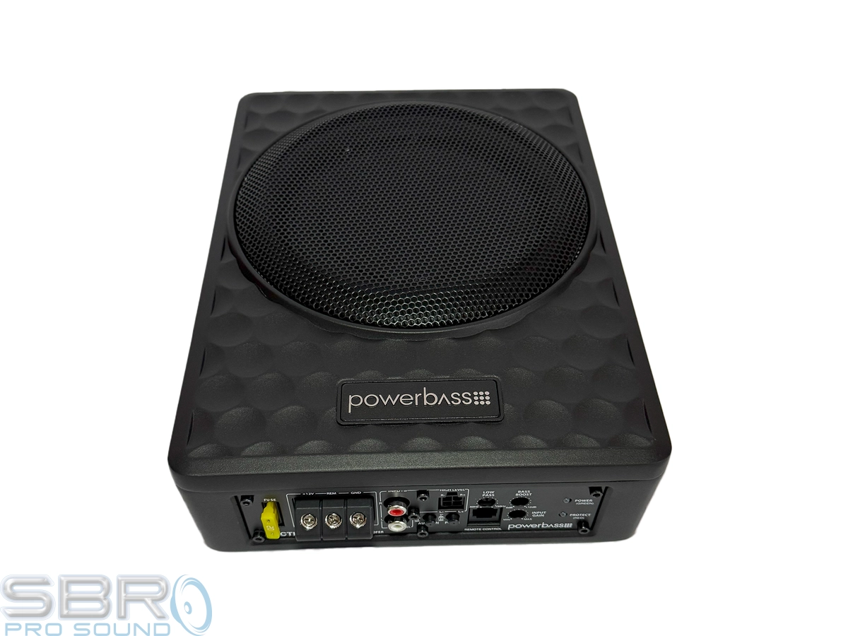 PowerBass ACTI-CRUZE 2500 - 8-Inch Powered Under-Seat Active Sub| SBR ...