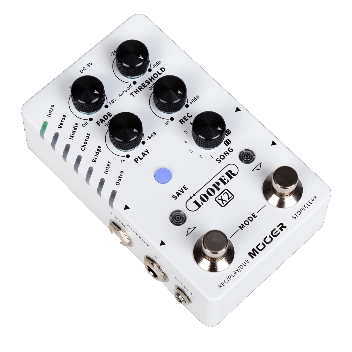 Mooer Looper X2 - Stereo Looper Pedal | SBR Pro Sound
