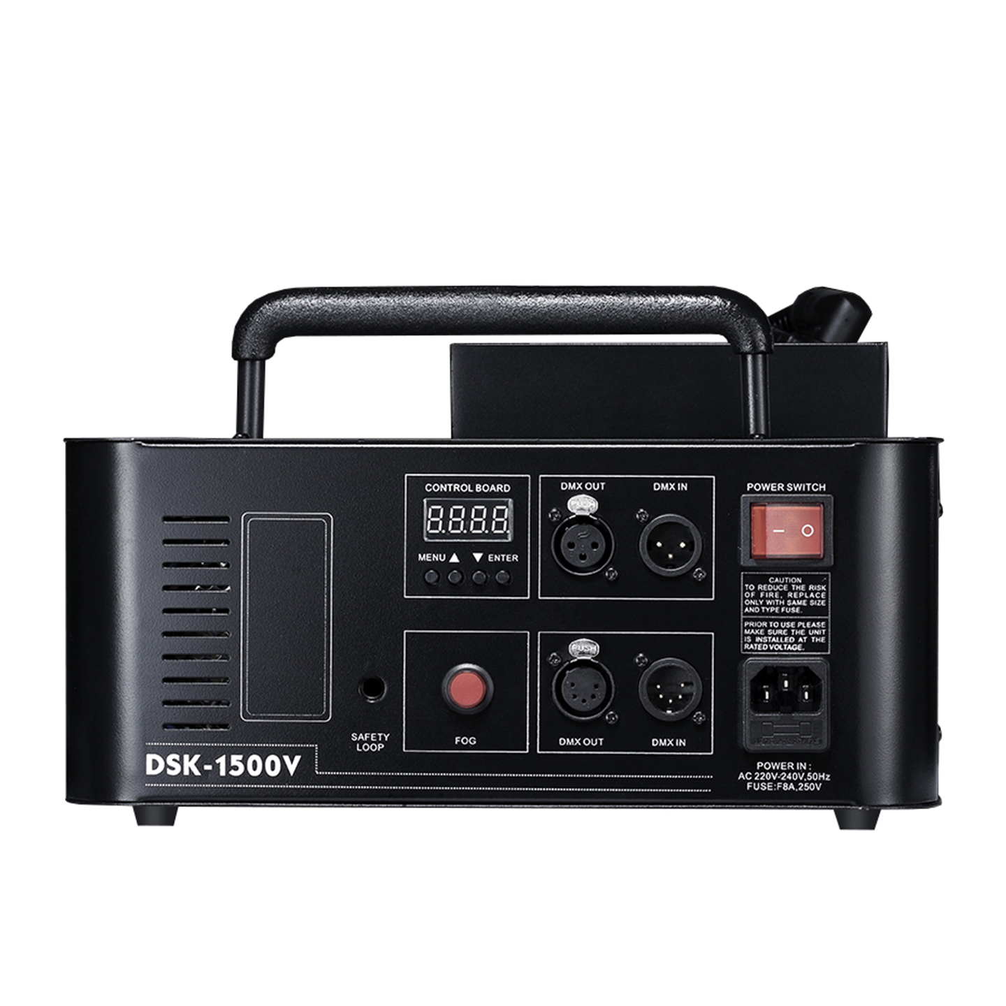DJPower DSK-1500V – Vertical LED Fog Machine | SBR Pro Sound