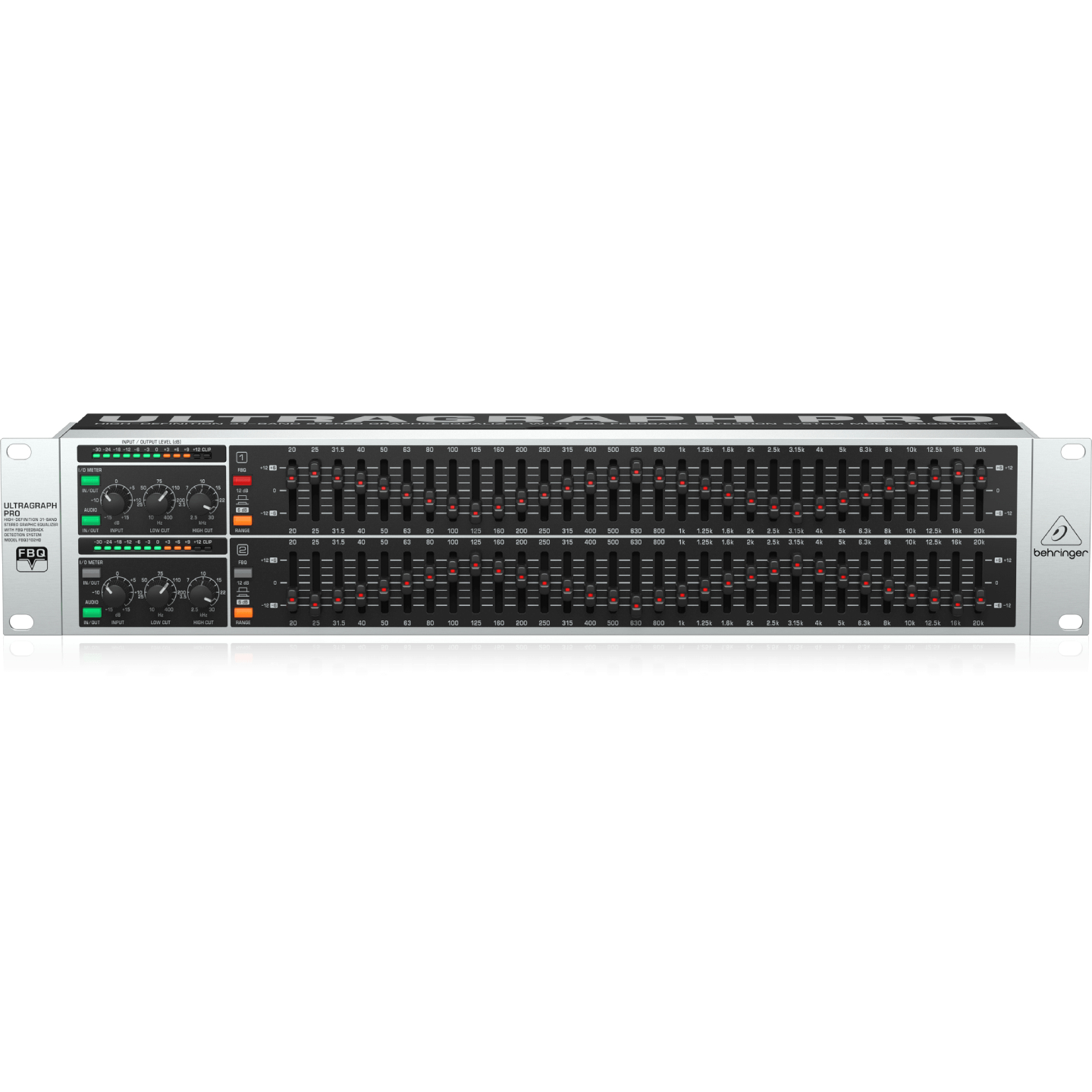 Behringer FBQ3102HD - 31-Band Stereo Graphic Equalizer | SBR Pro Sound