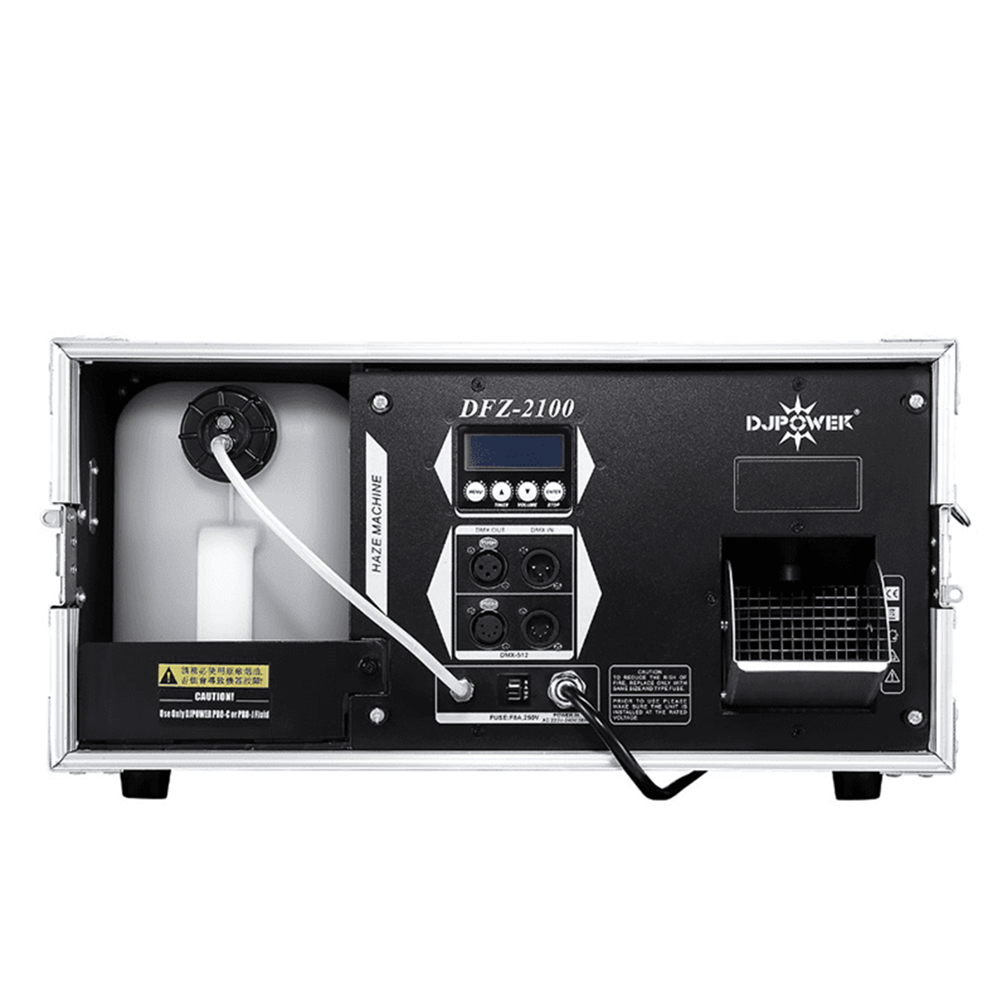 DJPower DFZ-2100 - 1200W Professional Haze Machine | SBR Pro Sound