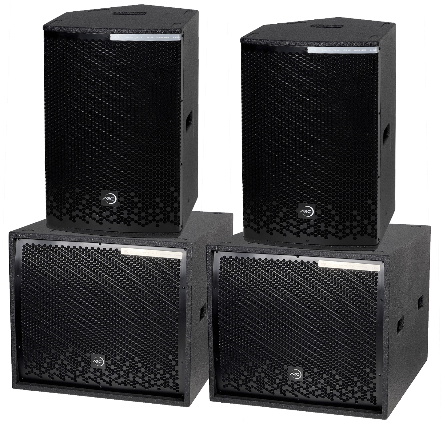 ARC Audio DNA Series Combo - Premium PA Speaker System | SBR Pro Sound