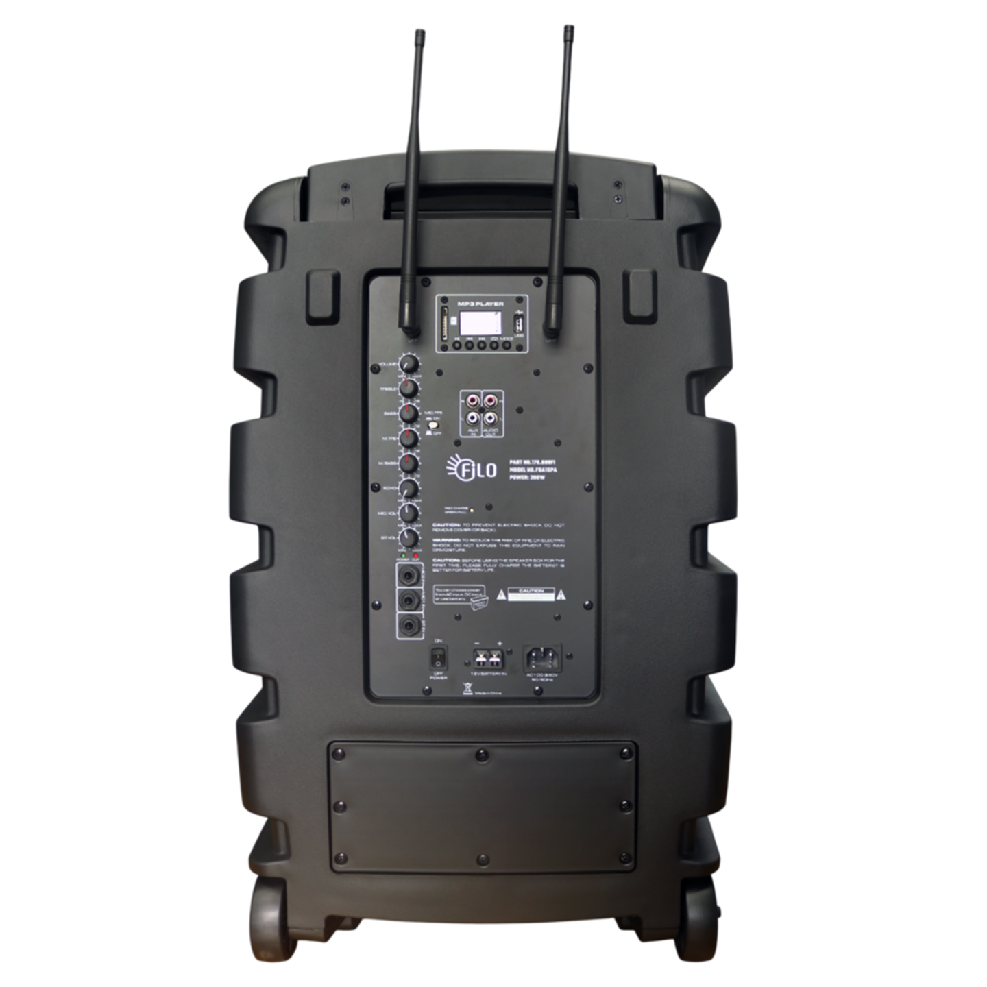 Filo FDA12PA – 12" Battery-Powered Portable PA Loudspeaker | SBR Pro Sound