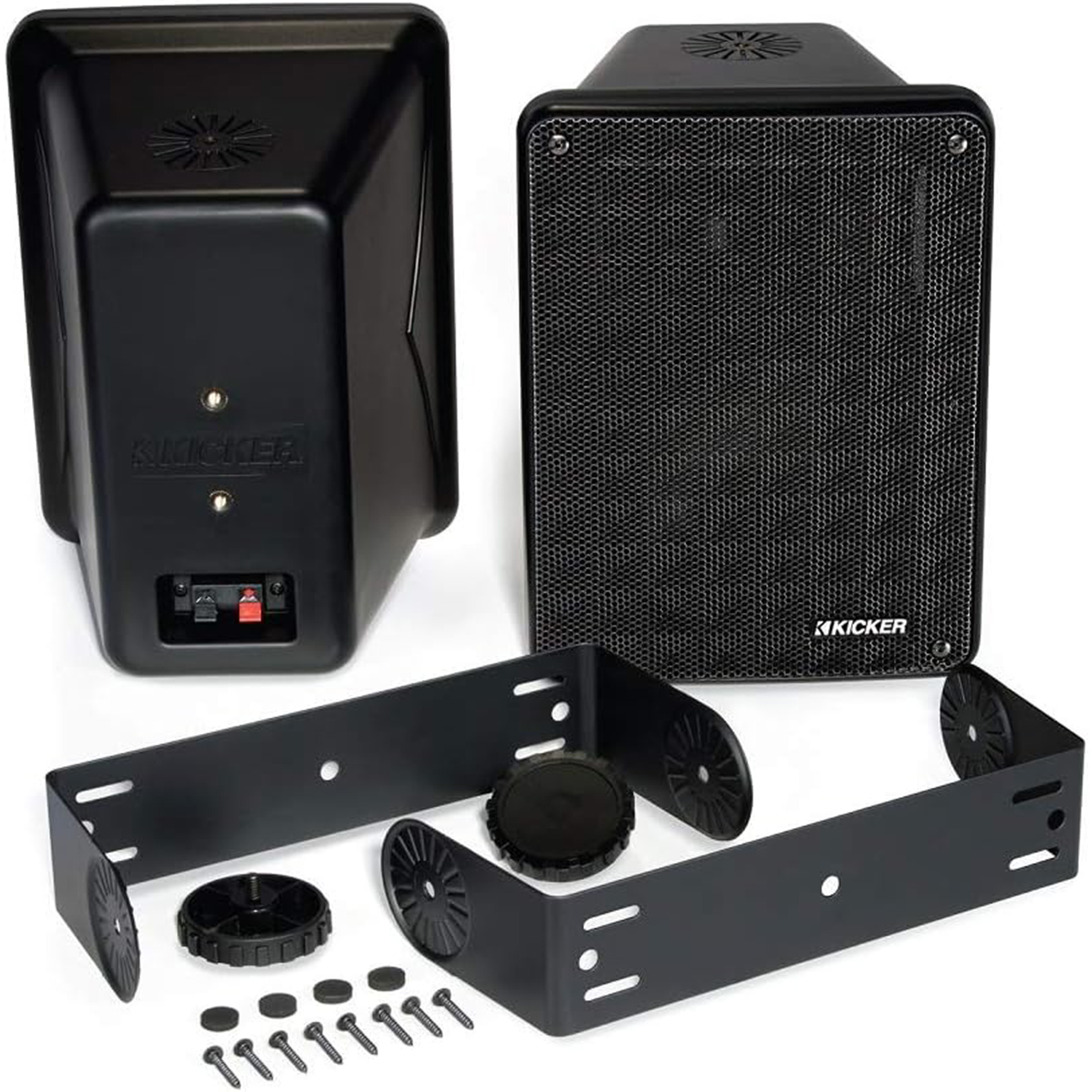 Kicker KB6B - 2-Way Full-Range All-Weather Loudspeaker (Black) | SBR ...