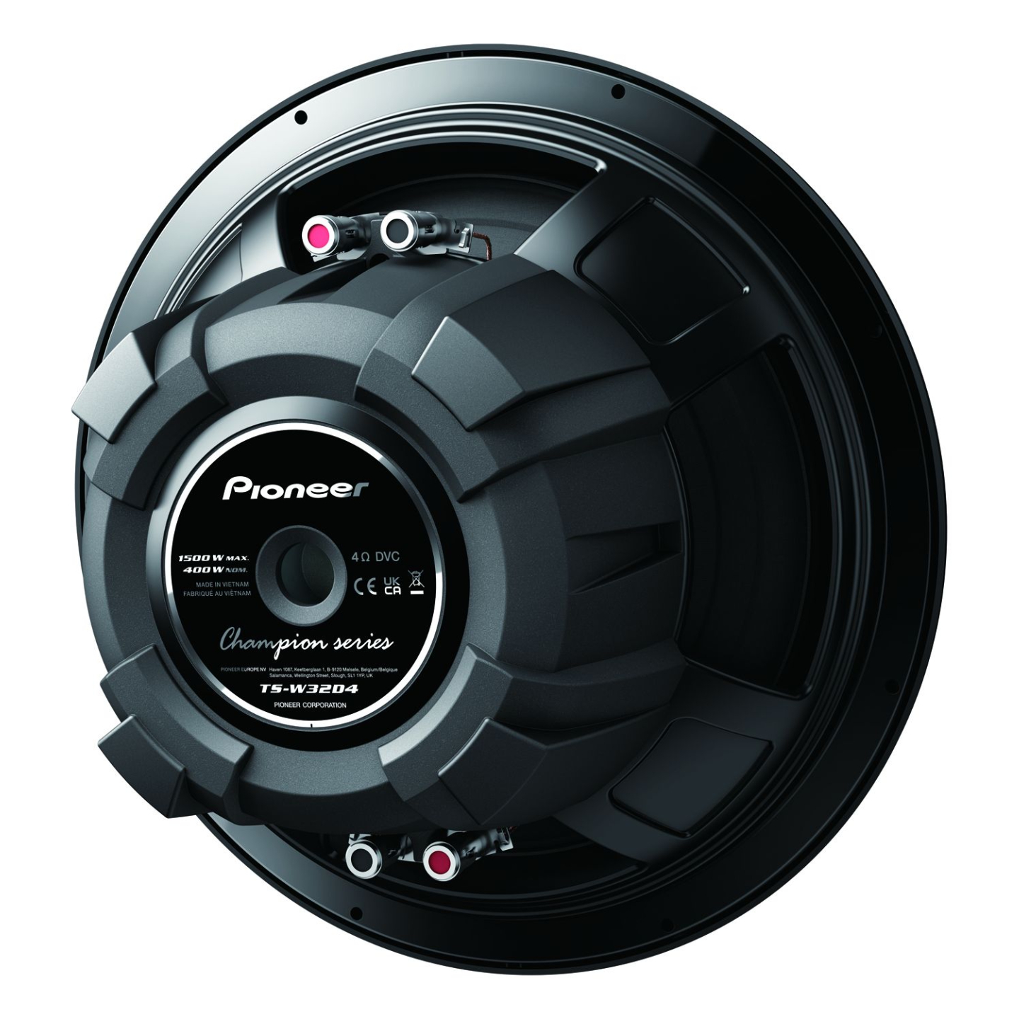 Pioneer TS-W32D4 - 12-Inch Champion Series Component DVC Subwoofer ...