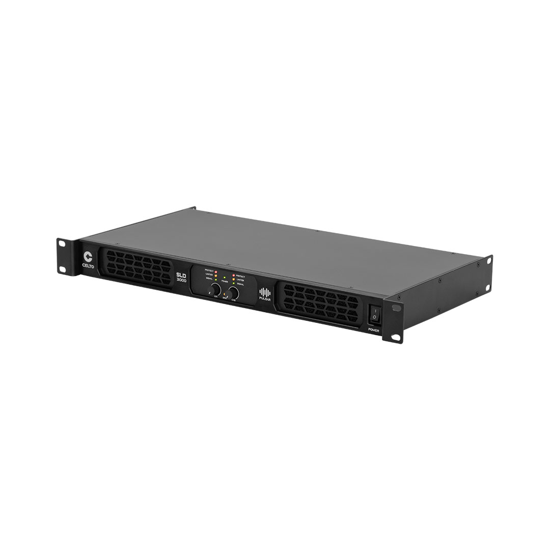 Celto SLD-3000 - Stereo 3000W SL Series Power Amplifier | SBR Pro Sound