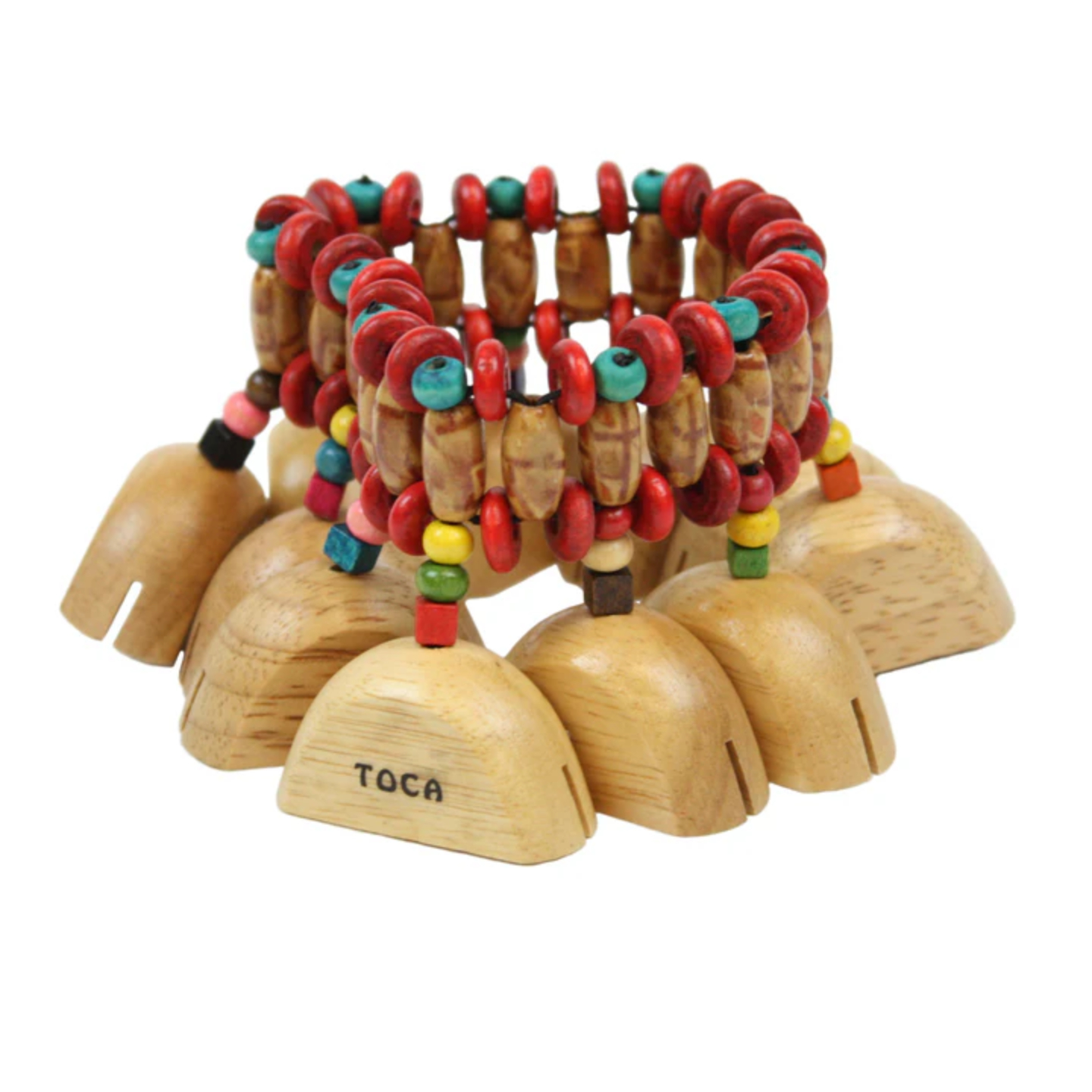 Toca T-WRA - Wooden Rattle for Ankle or Wrist | SBR Pro Sound