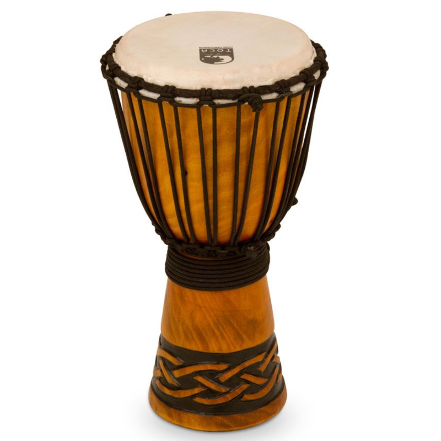 Toca TODJ10CK - Origins Series Wood Rope Tuned Djembe (Celtic Knot ...