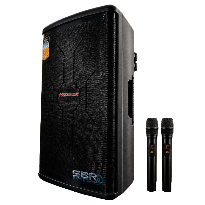 Nexus DJ-215PK - 15" Battery Powered Outdoor Speaker
